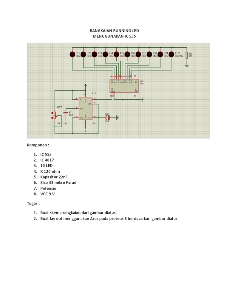 Rangkaian Running Led | PDF