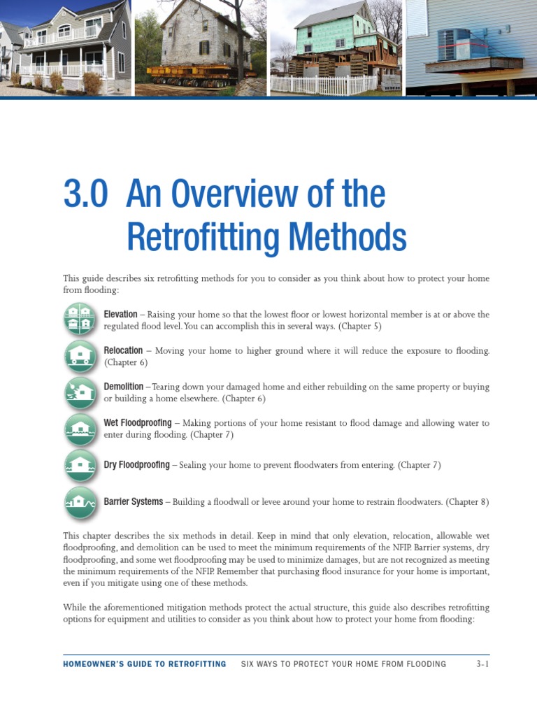 3.0 An Overview of The Retrofitting Methods: Homeowner'S Guide To ...