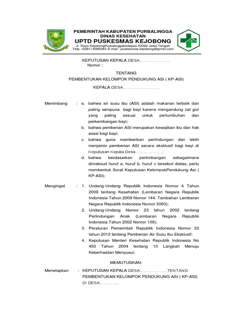 Contoh SK Kp-Asi | PDF