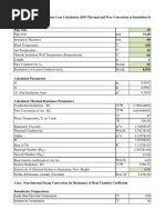 Insulation Thickness Calculation For An Insulated Pipe: TF Ds Do | PDF ...