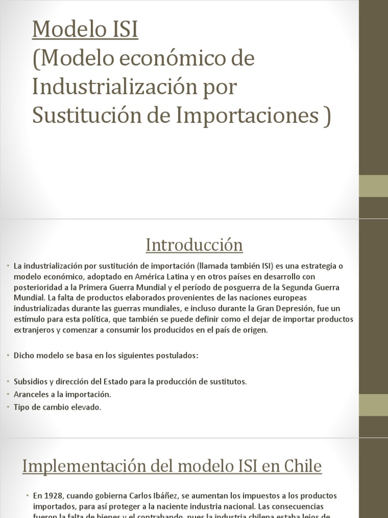mMODELO ISI | PDF | Economias | Economía (general)