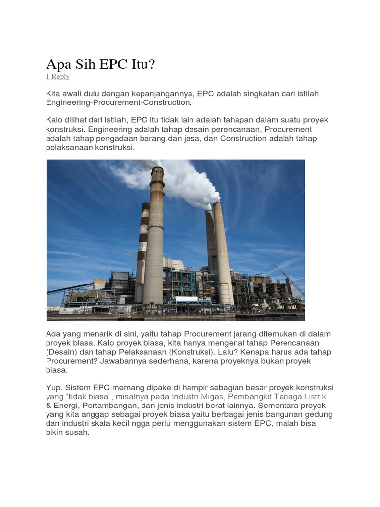 Apa Itu Epc? | PDF | Seni