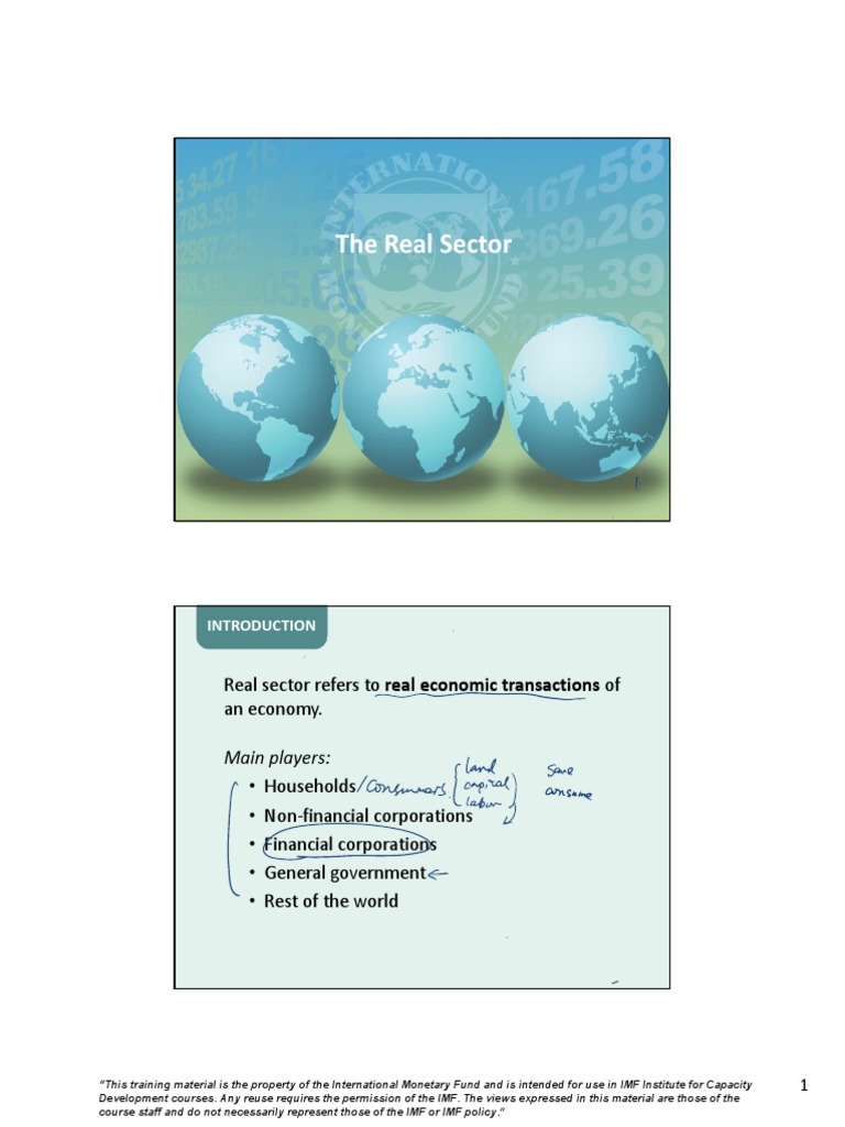 Understanding the Real Sector Economy | PDF | Consumer Price Index ...