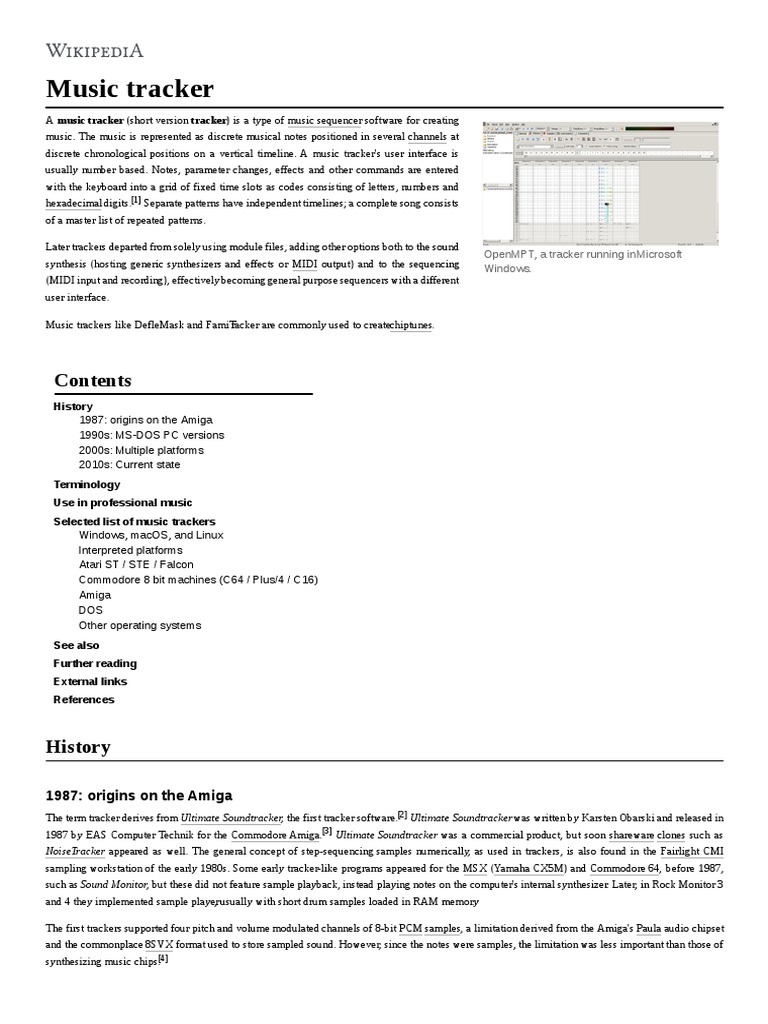 Music Tracker | Download Free PDF | Computer Engineering | Digital ...