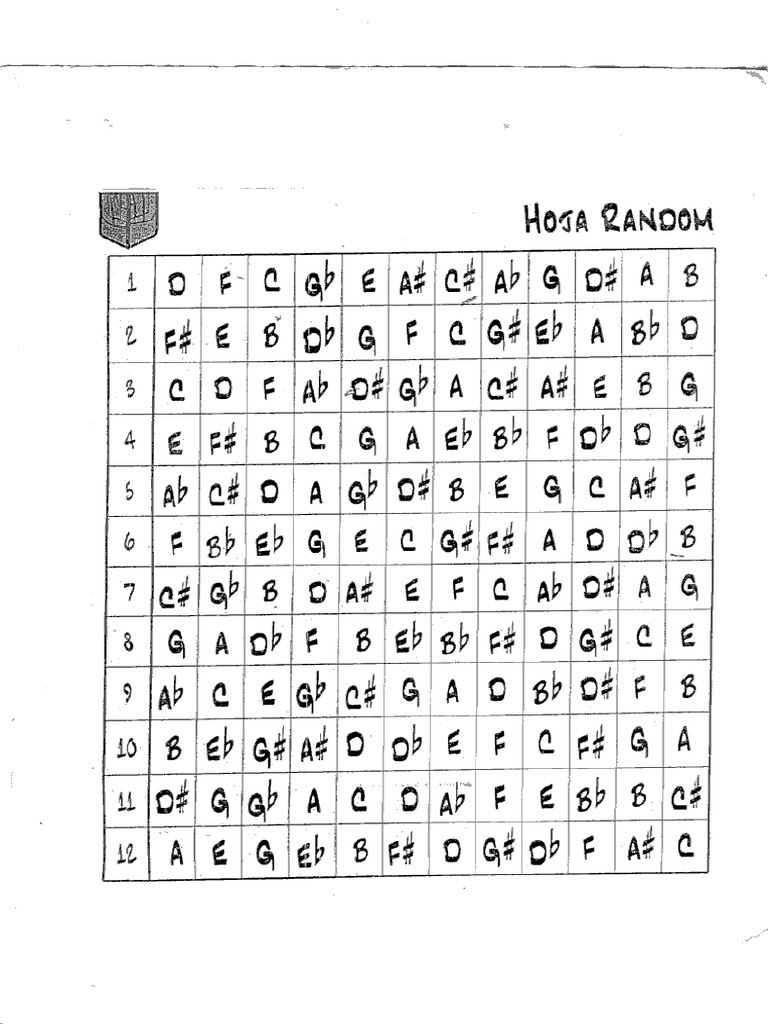 Hoja Random | PDF