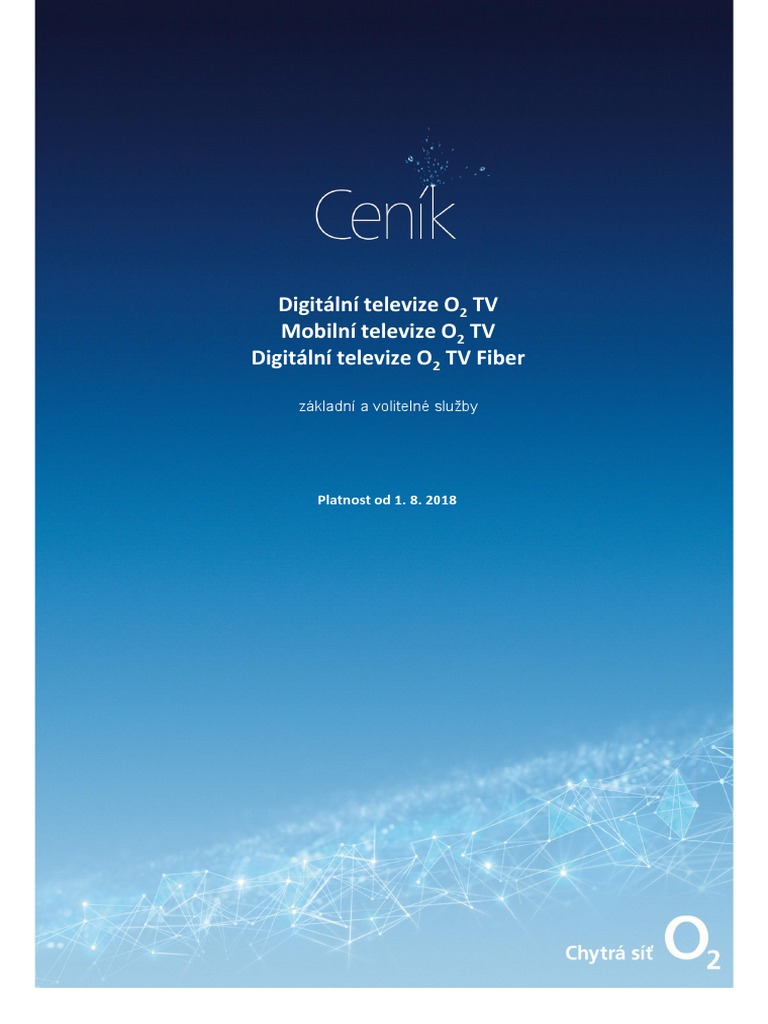 Ceník O2 TV | PDF