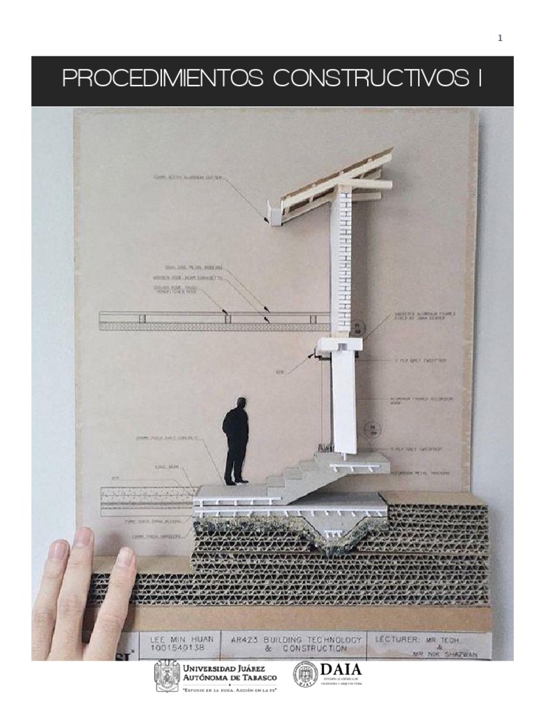 Procedimientos Constructivos | PDF | Fundación (Ingeniería) | Ladrillo