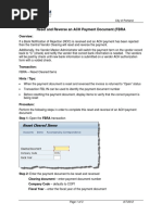 FBRA - How To Reset Cleared Items in SAP | PDF | Business | Software