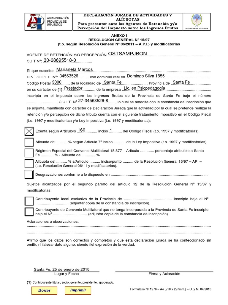 Formulario 1276 | Descargar gratis PDF | Impuestos | Gobierno