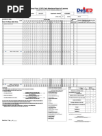 School Form 2 (SF2) Daily Attendance Report of Learners | PDF ...