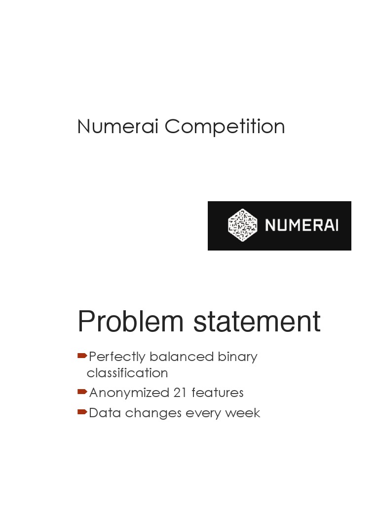 Numerai Competition EDA | PDF | Correlation And Dependence | Regression Analysis