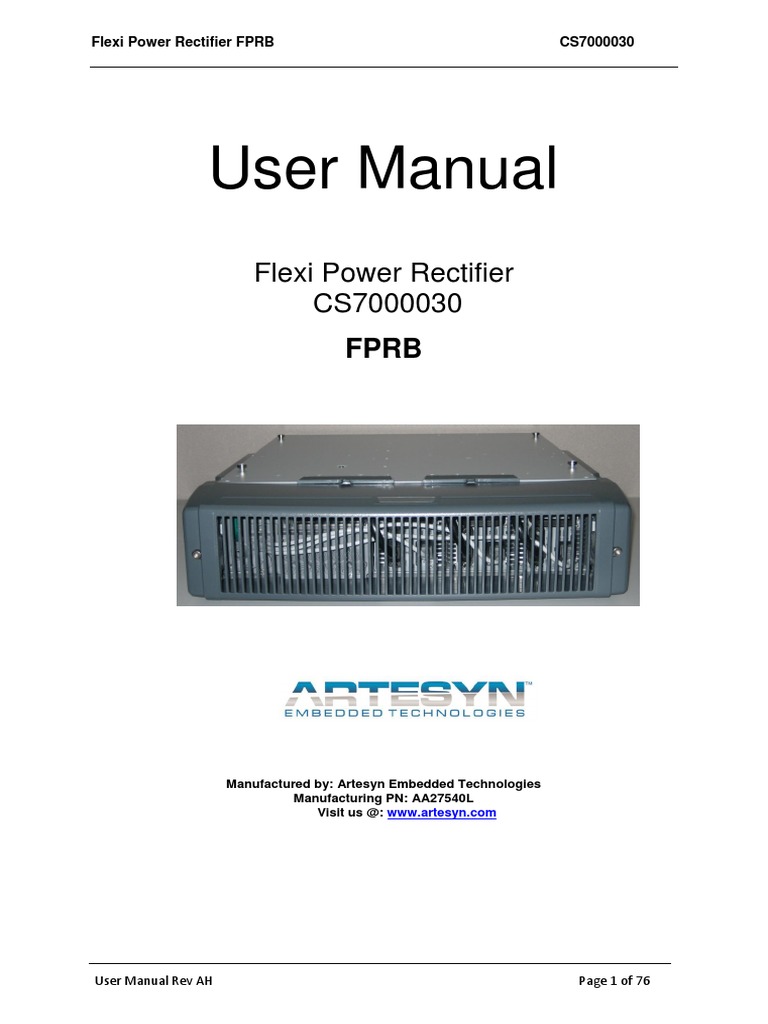 FPRB User Manual Rev AH | PDF | Ip Address | Graphical User Interfaces