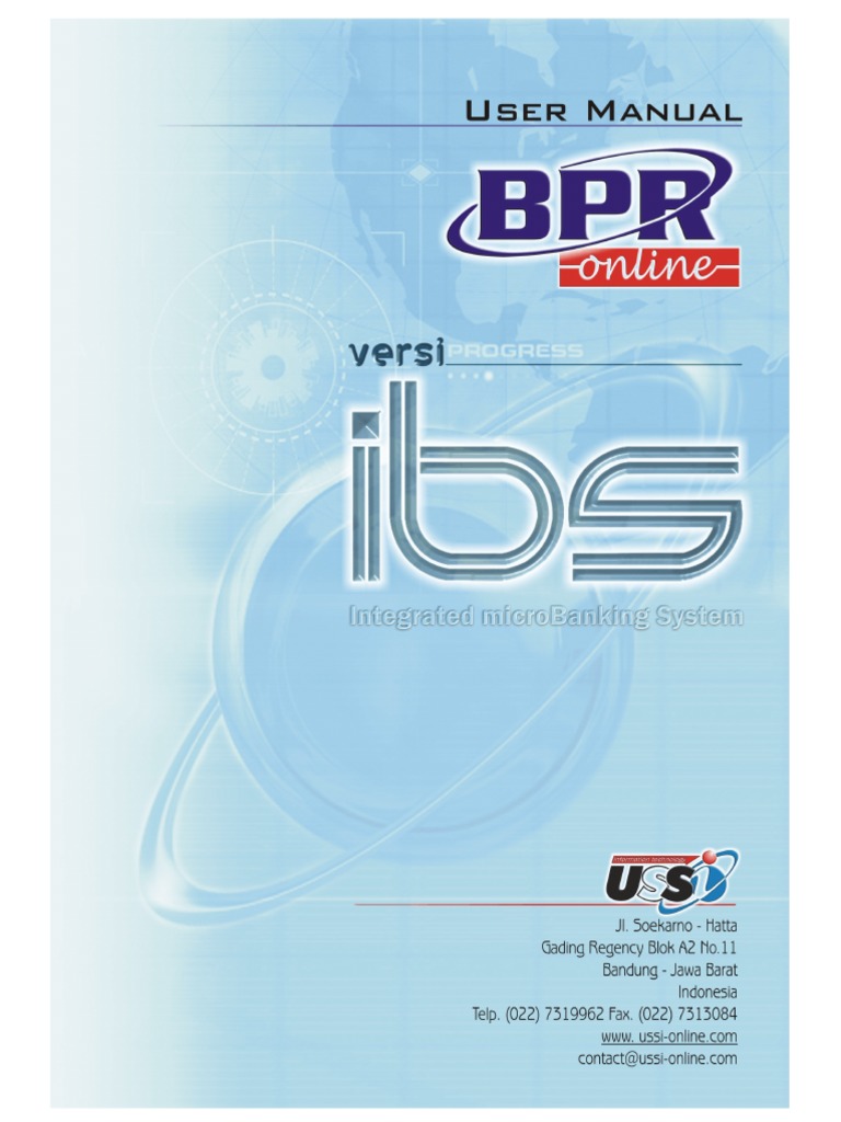 User Manual BPR Online v-IBS PDF | PDF