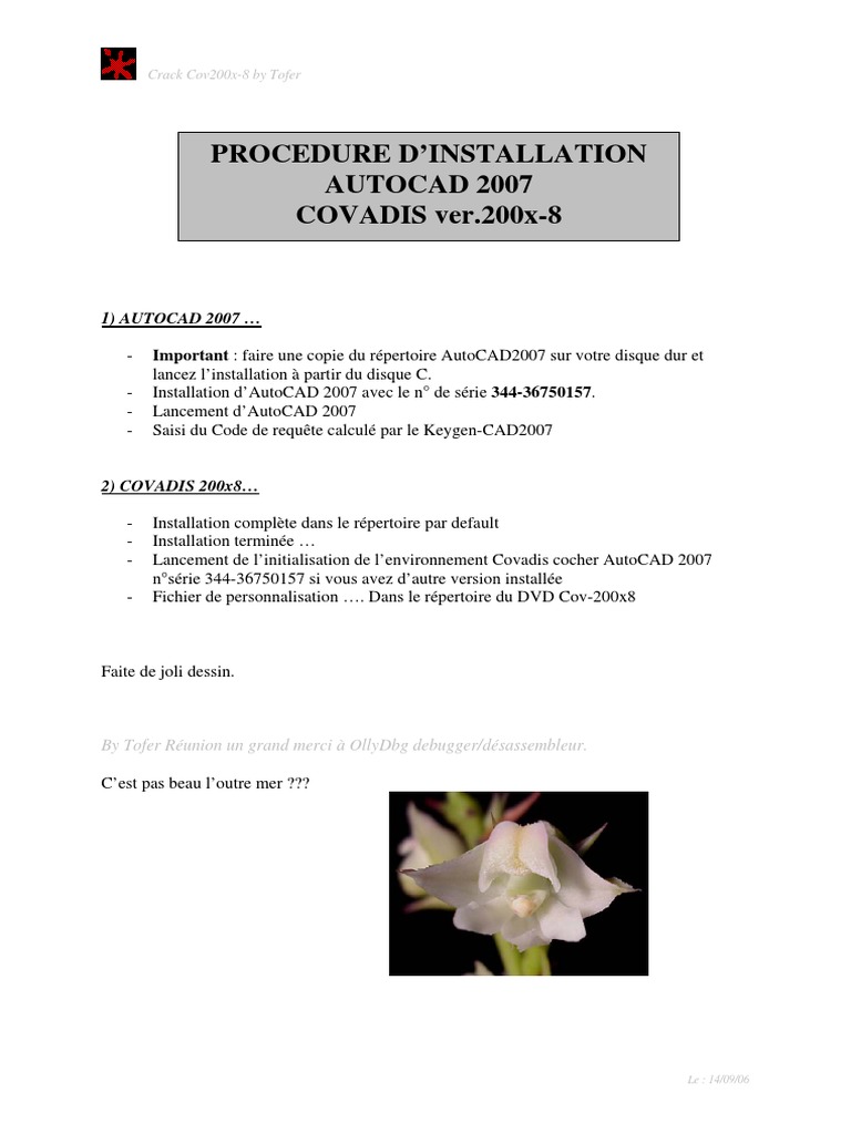 Procédure Installation CRACK | PDF