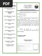 Barangay Business Permit | PDF
