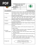 Sop Penerimaan Obat | PDF