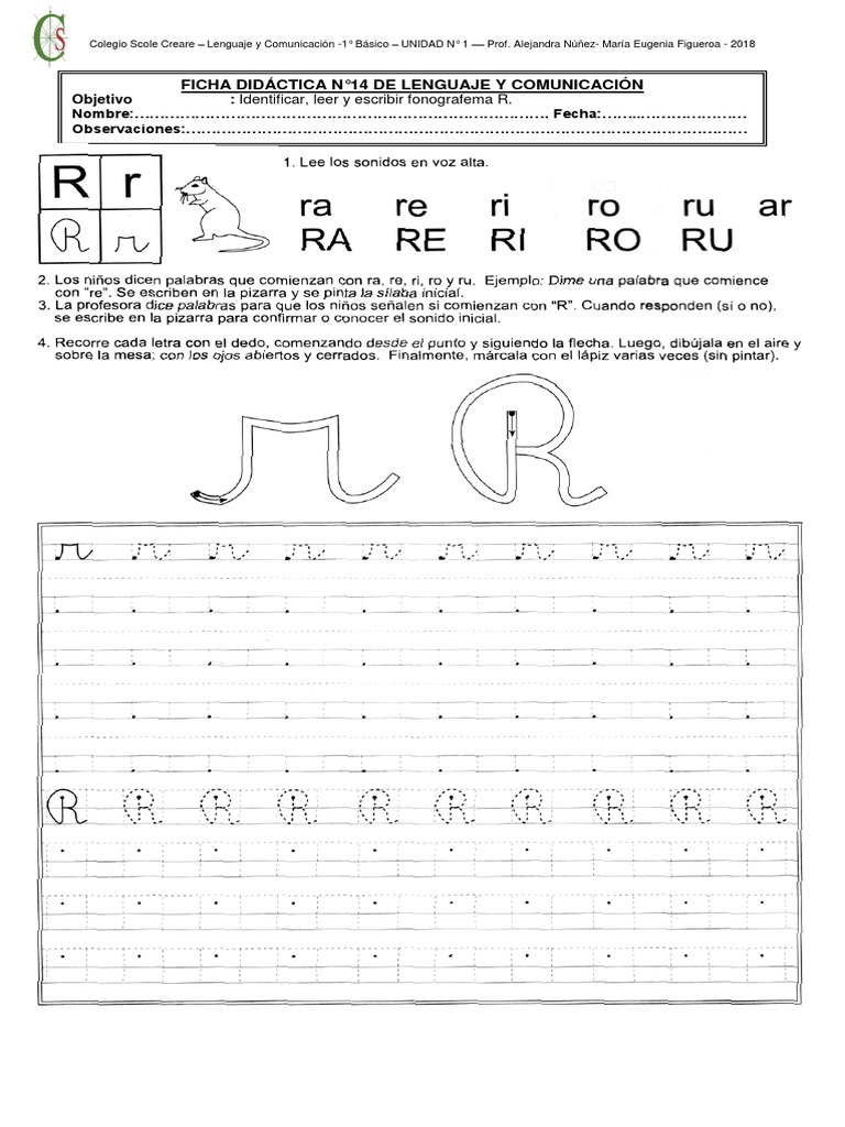 Guías R-RR | PDF | Estudios de idiomas extranjeros
