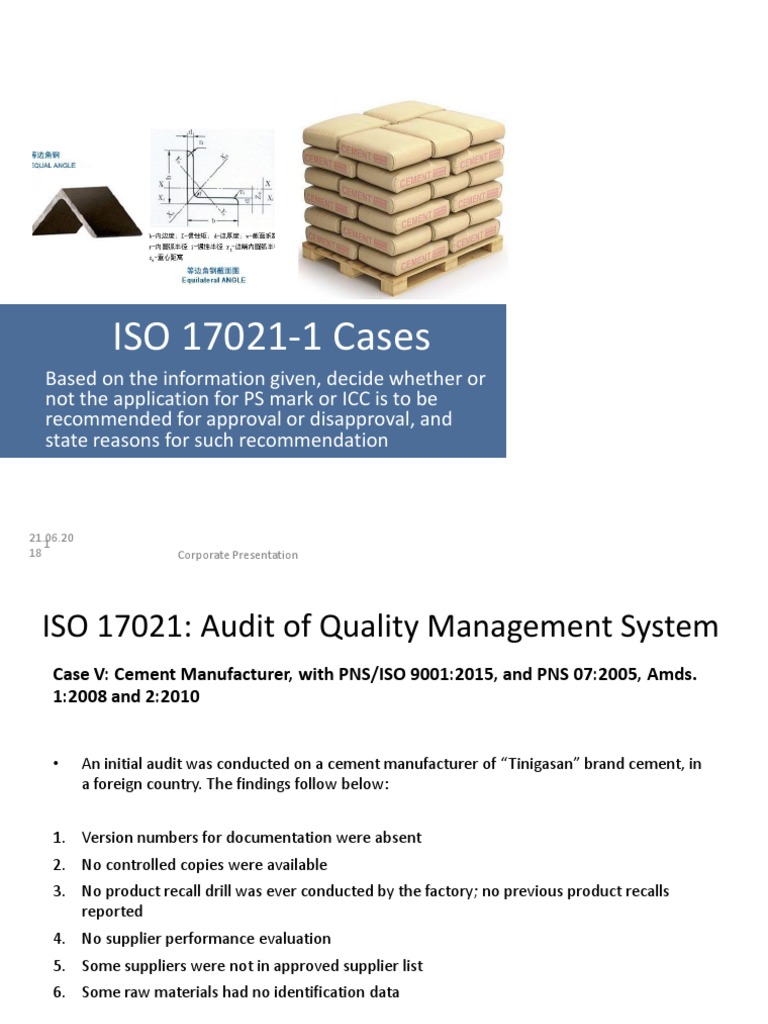 ISO 17021-1 Cases | PDF