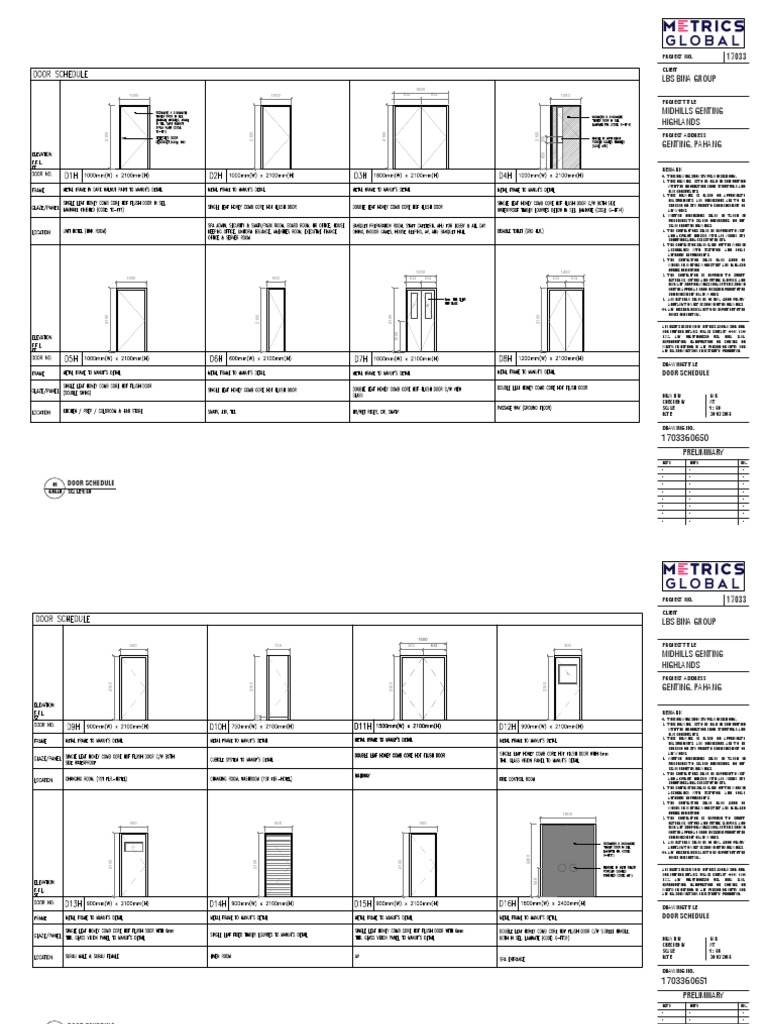 Door Schedule | PDF | Business