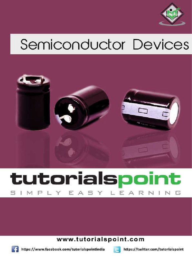 Semiconductor Devices Tutorial PDF | PDF | P–N Junction | Doping (Semiconductor)