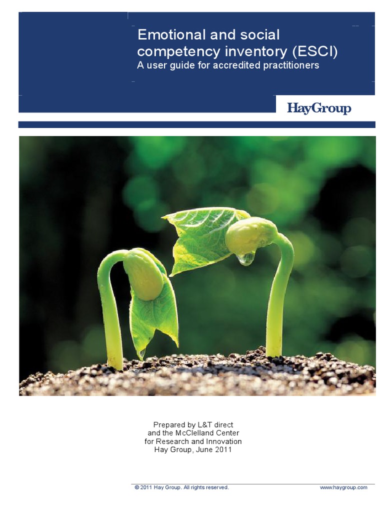 Emotional and Social Competency Inventory (ESCI) PDF | PDF | Emotional ...