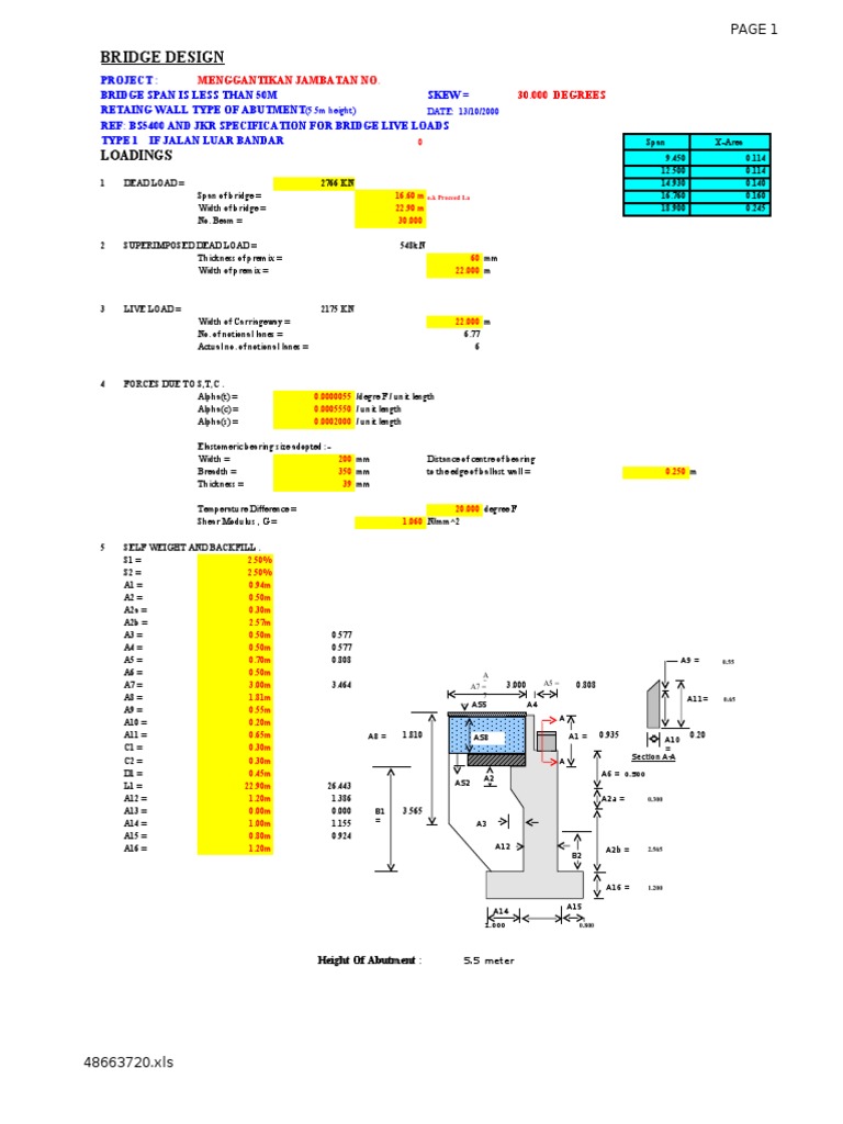Contoh Pondasi | PDF | Deep Foundation | Structural Engineering