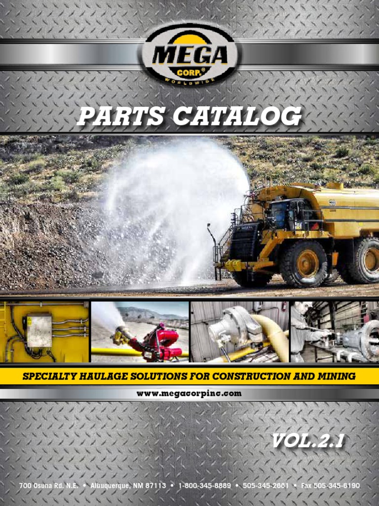 Mega Parts Book - Vol 2 | PDF | Pump | Screw