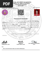 CA Inter Marksheet | PDF | Accounting | Accountant