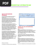 PDF. Aplicaciones Ofimáticas. Tema 1 | PDF | Microsoft Office | Software de la aplicacion