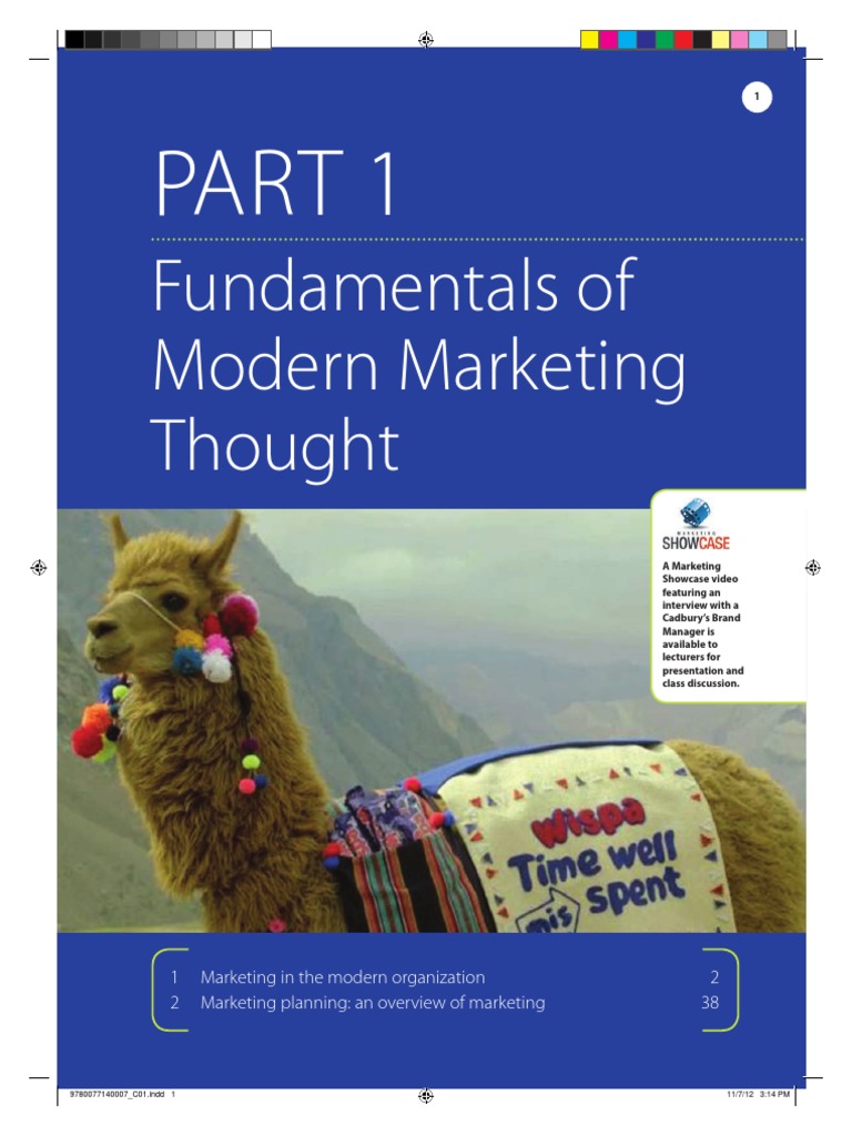 Fundamentals of Modern Marketing Thought | PDF | Gross Domestic Product ...