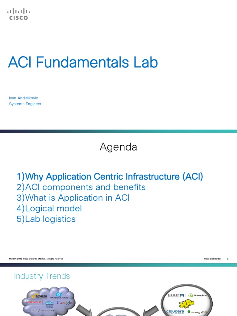 ACI Lab Presentation PDF | PDF | Computer Network | Port (Computer ...