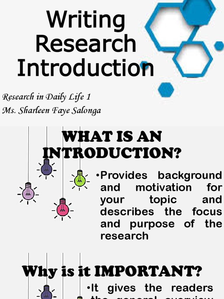 Writing Research | PDF