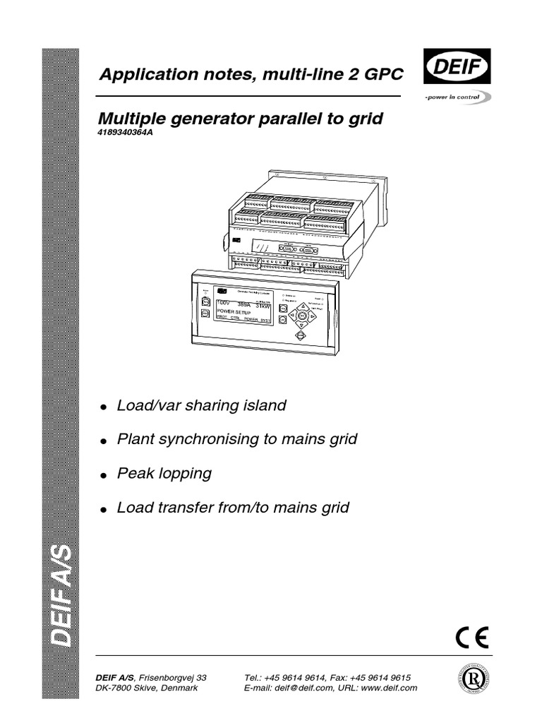 Multi-Generator Grid Synchronization Guide | PDF | Mains Electricity ...