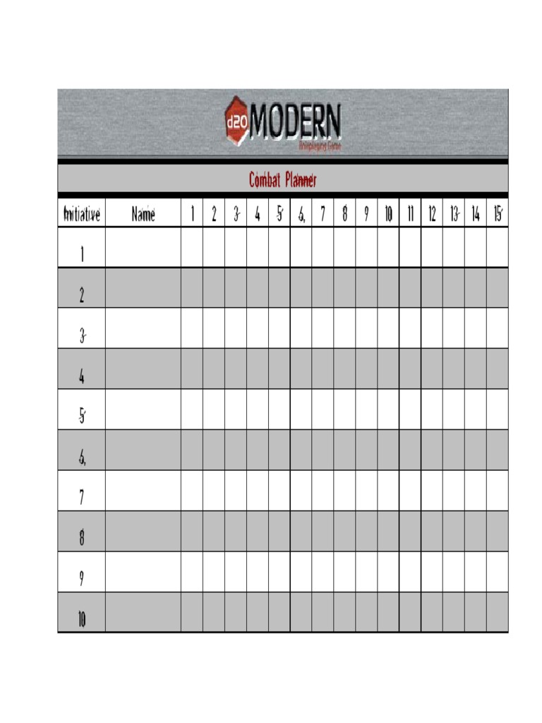 Combat Planner | PDF