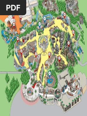 Universal Studios Hollywood Map Pdf