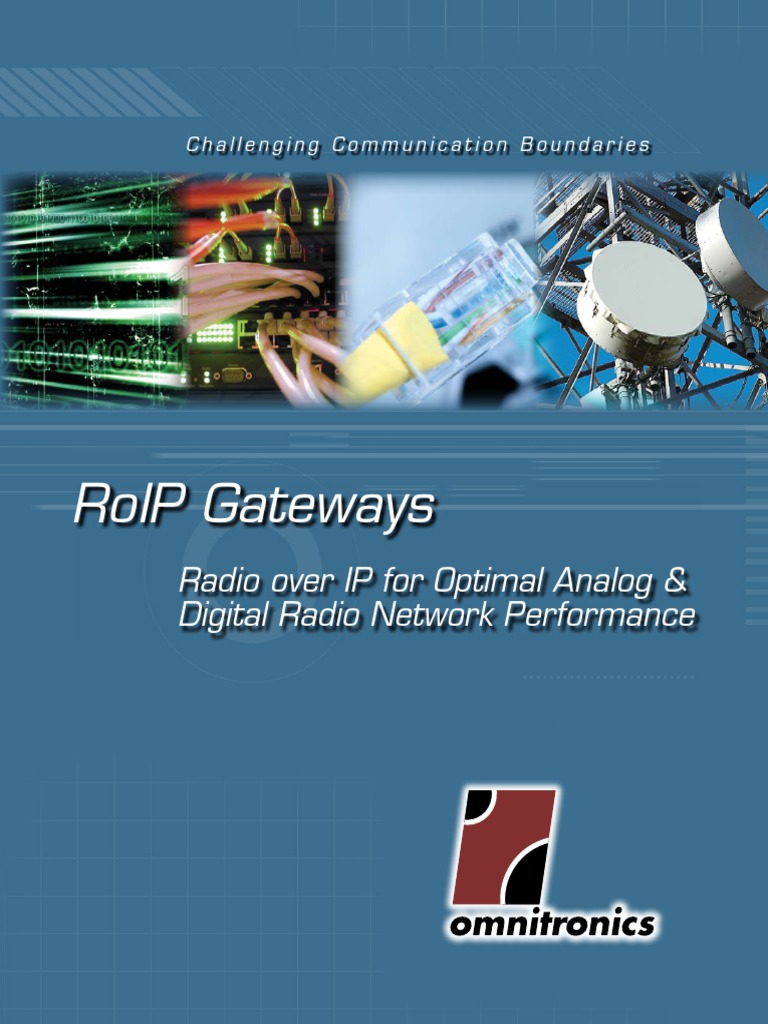 RoIP Gateways Brochure For Web 2016 | PDF | Gateway (Telecommunications ...
