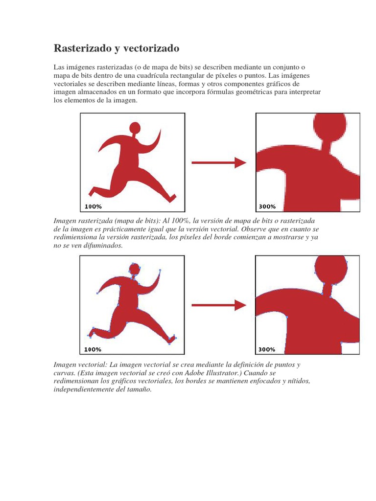 Rasterizado y Vectorizado | PDF | Áreas de informática | Ciencias de la Computación