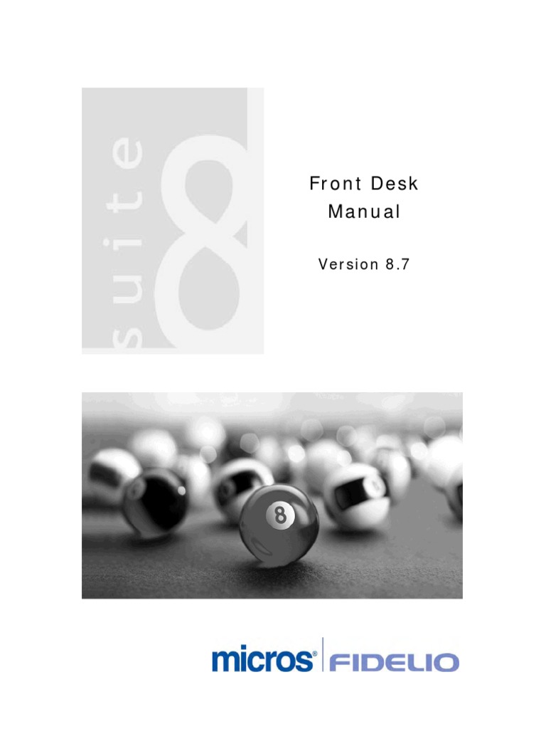 Version8 FrontDesk Manual | PDF | Html | Icon (Computing)