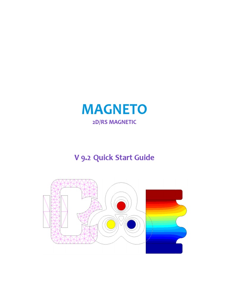 MAGNETO Quick Start Guide | PDF | Plane (Geometry) | Derivative