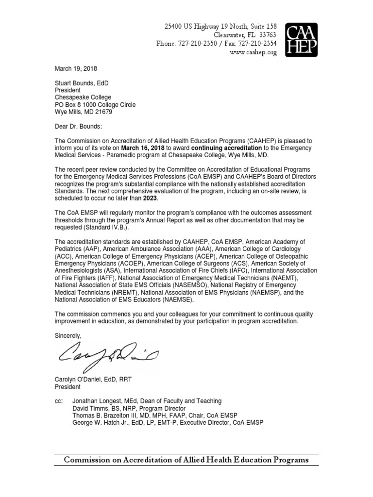 Award Letter | PDF | Emergency Medical Services | Paramedic