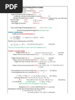 PCC Retaining Wall Design Details | PDF | Friction | Civil Engineering