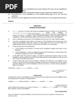 Student Anti Ragging Form | PDF | Affidavit | Criminal Law