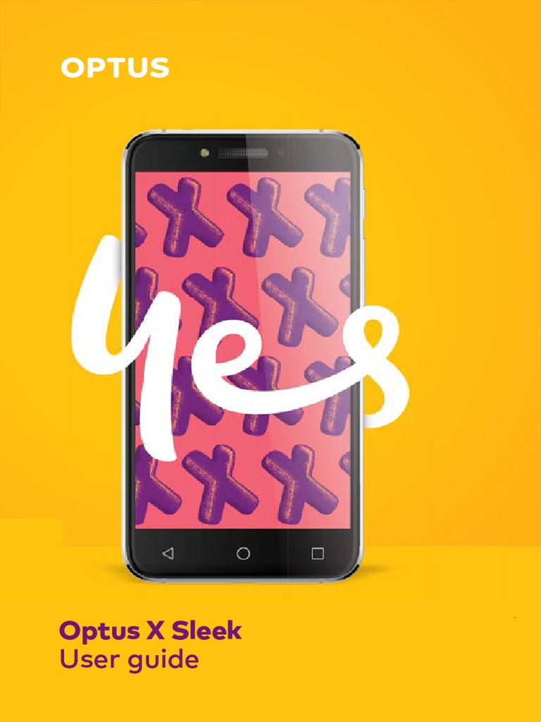 Optus X Sleek Booklet LR | PDF | Battery (Electricity) | Mobile Phones