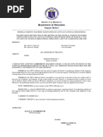 PTA SAMPLE Resolution | PDF | Educational Organizations | Government