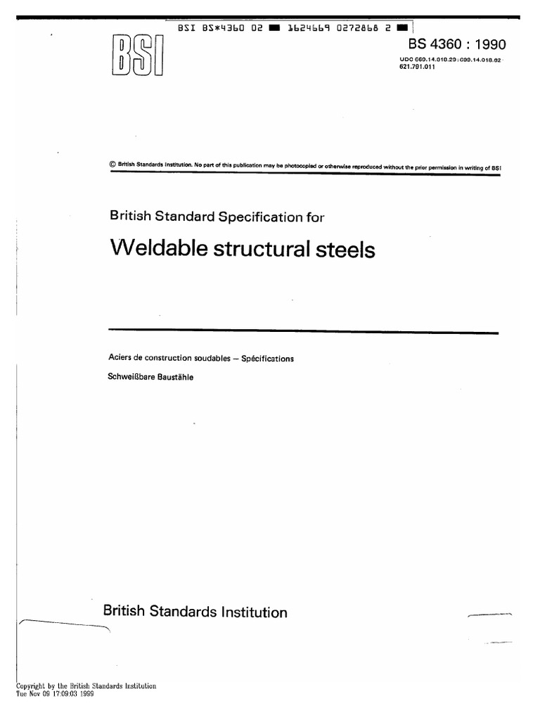 BS 4360 PDF | PDF