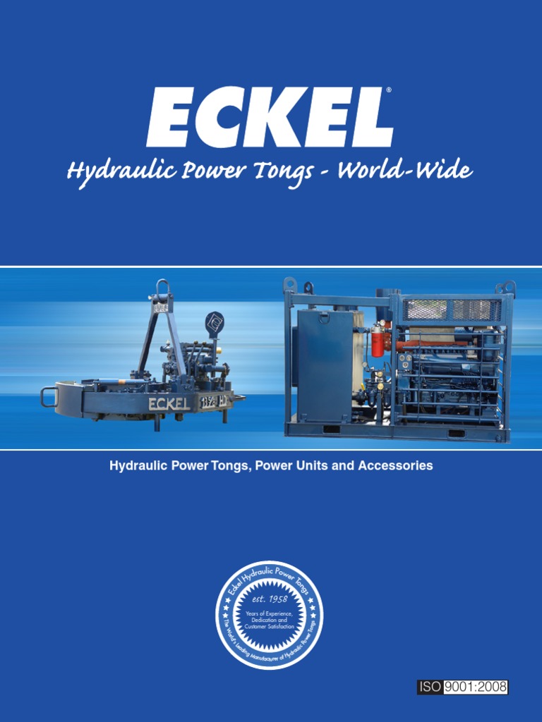 Hydraulic Power Tongs, Power Units and Accessories | Download Free PDF ...