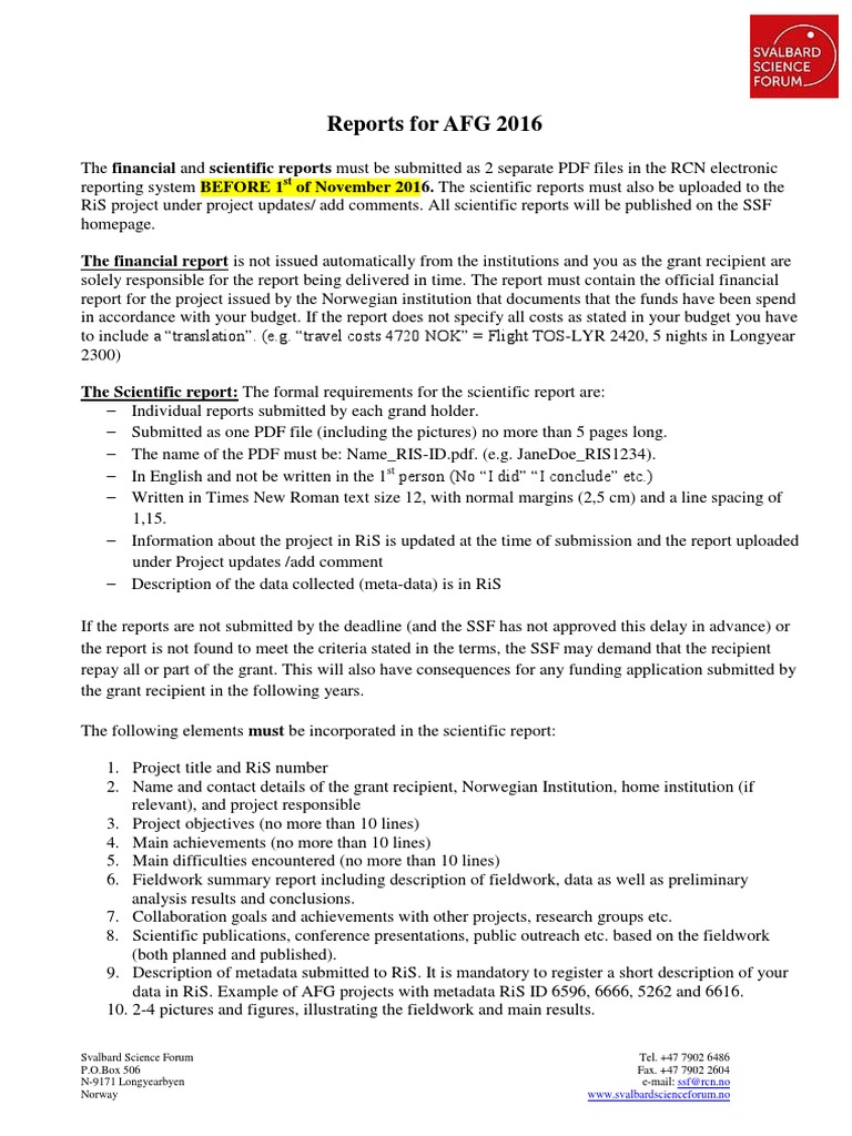 2016 A F GR PRT Template | PDF | Metadata | Field Research