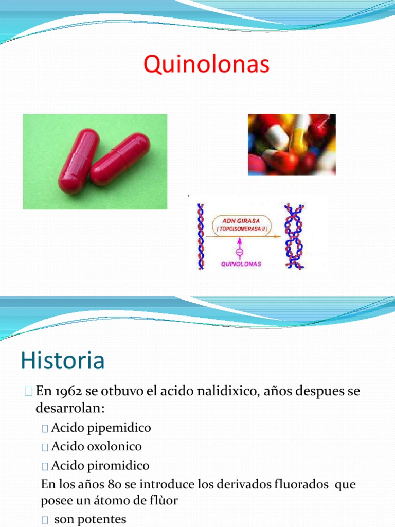 Quinolonas | Microbiología | Especialidades Medicas