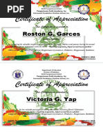 Certificate Nutrition Month | PDF | Wellness