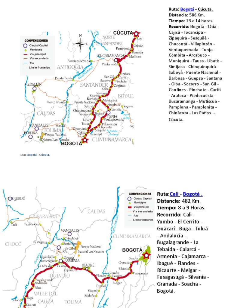 Mapas Rutas | PDF